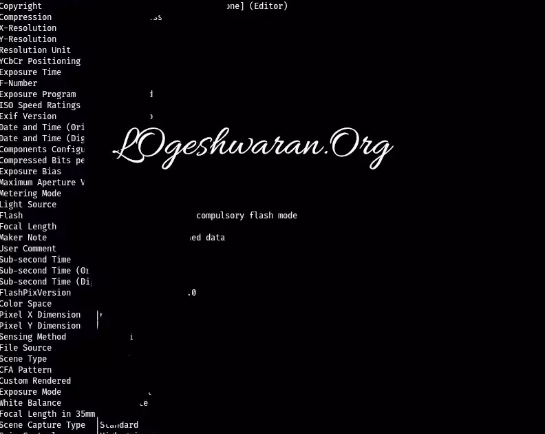 Logeshwaran.org: Will your Metadata Shared when you share Picture on ...