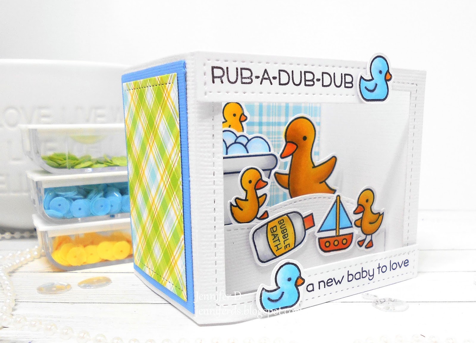 JenniferD's Blog: Ducky Shadow Box