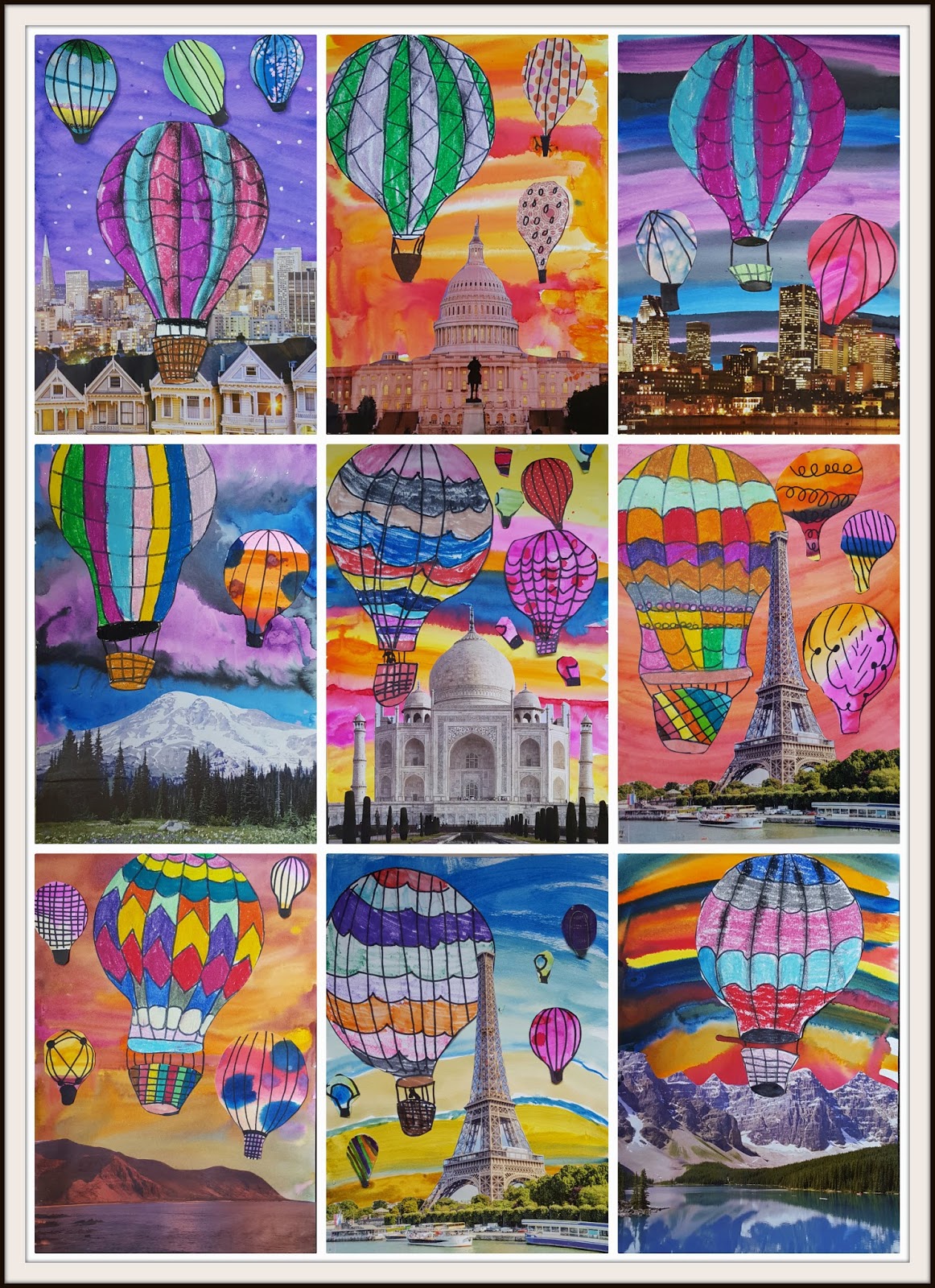 MaryMaking Surreal Hot Air Balloon Collages II marymaking-surreal-hot-air-balloon-collages-ii