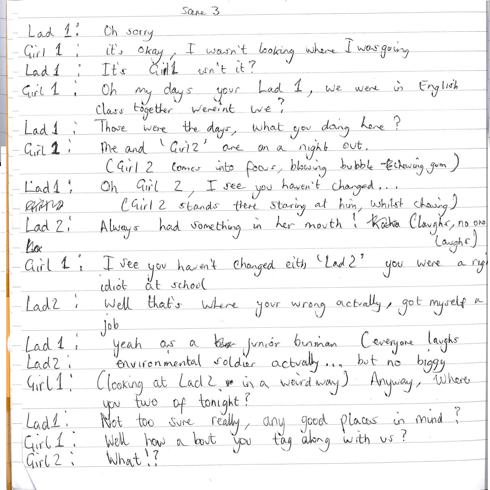 Drama Script On Environment Script Of A Skit On Environment 2019 02 16 Drama Script On Environment Script Of A Skit On Environment 2019 02 16