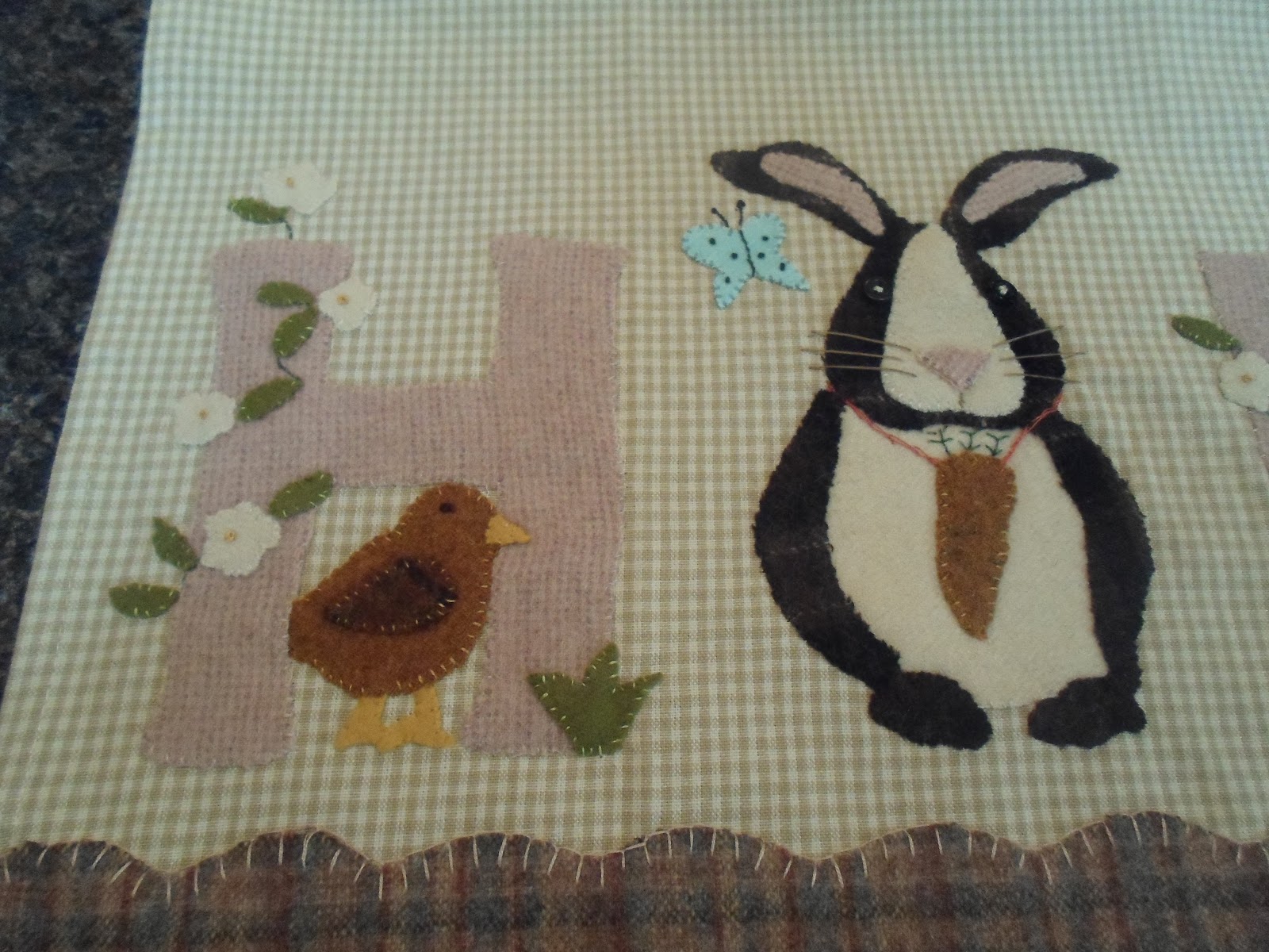 FARMHOUSE PRIMS: Spring Wool Applique Project