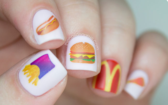 The Nailasaurus | UK Nail Art Blog - And Make it Fast | Fast Food Nail ...