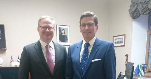 Max Kaur: USA ajutine asjur Eestis hr.Brian Roraff külastas Jõhvit