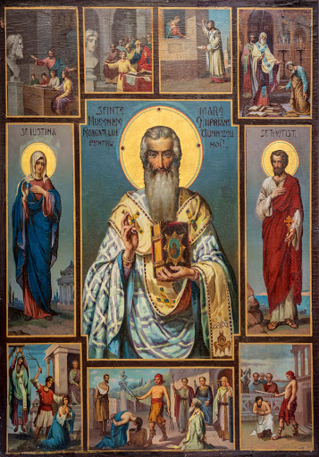 DAIMONOLOGIA: The Incorrupt Right Arm of Saint Cyprian in his Church in ...