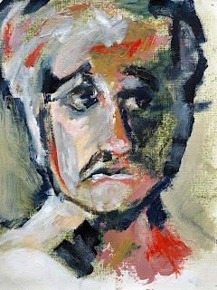 Daily Painters Abstract Gallery: "Faces" - Small impressionist ...