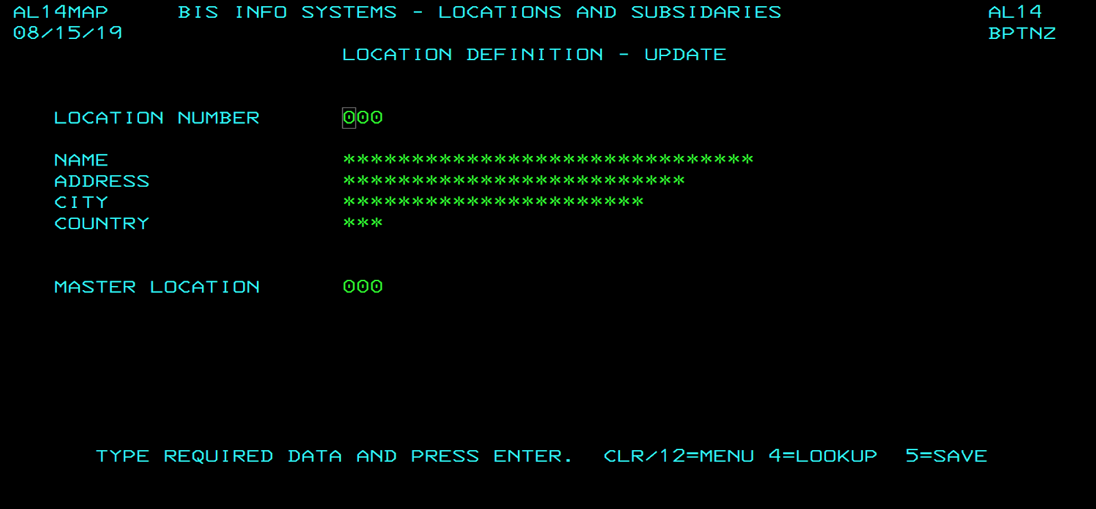 An idiot at a mainframe: Step 6 Mutate a VSAM record