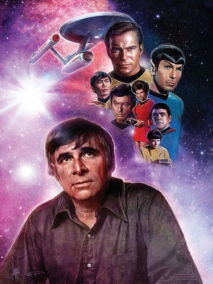 The Trek Collective: Bye Bye Robot's latest Voyager and TOS art