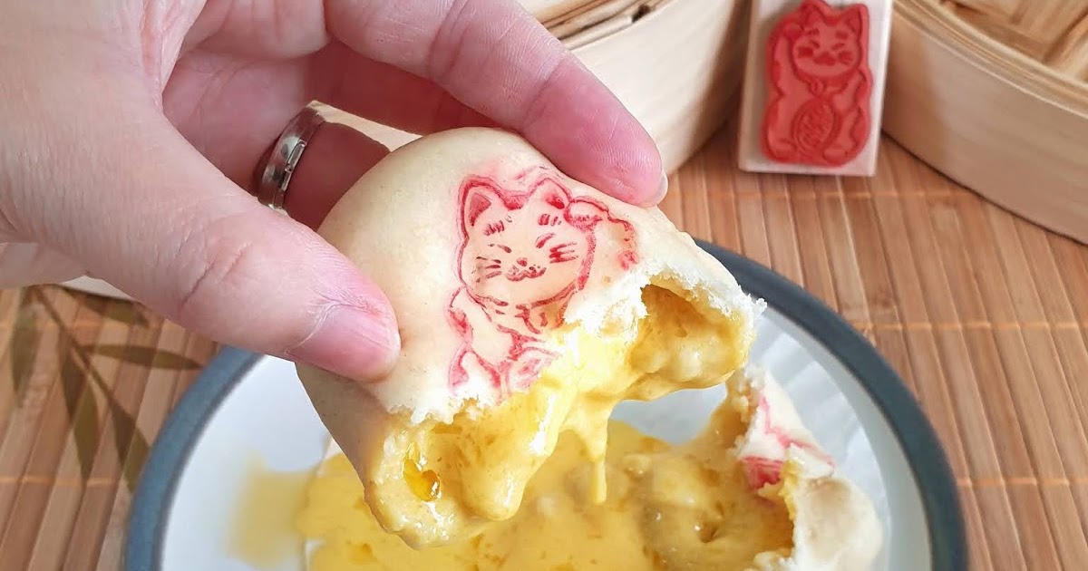 Salted Egg Yolk Lava Buns – Recipe