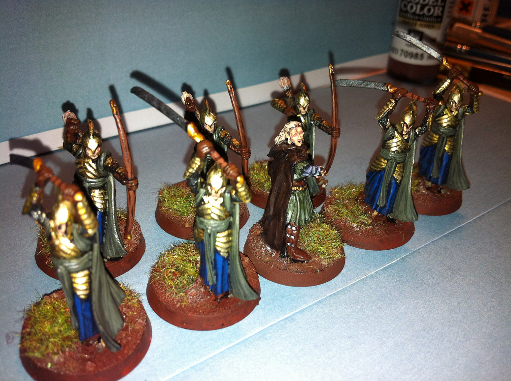 BrummyLad's World of Painting: LOTR SBG High Elves