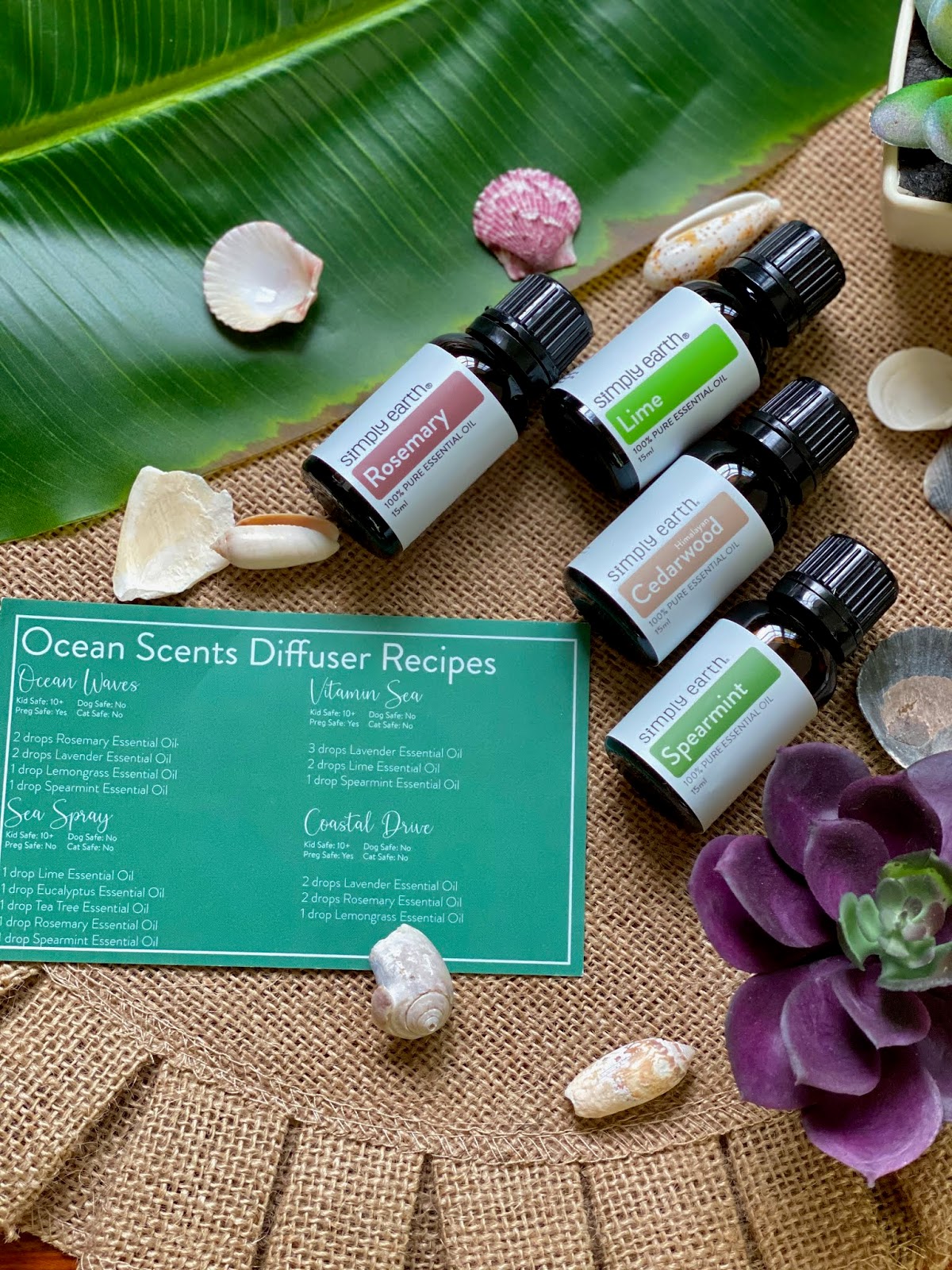 Simply Earth Ocean Scent Set - I do deClaire