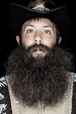 Cory Plump, an Austin Facial Club member and garibaldi contestant.