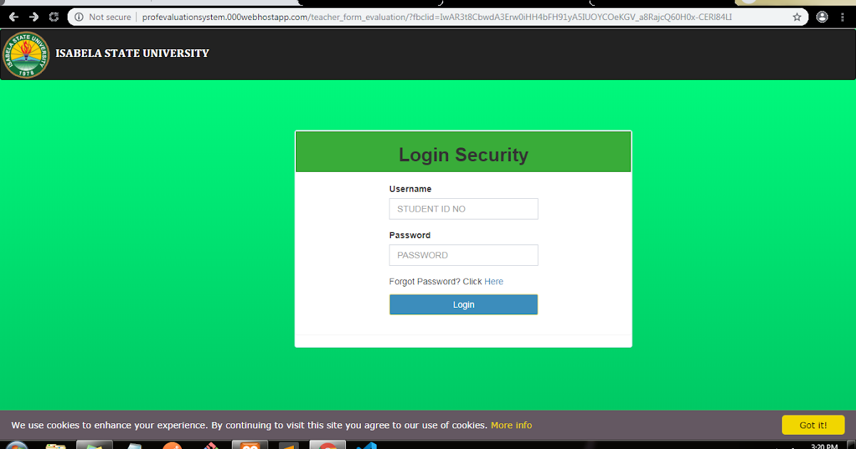 Teacher Evaluation System Using PHP+Mysqli Version 1.1