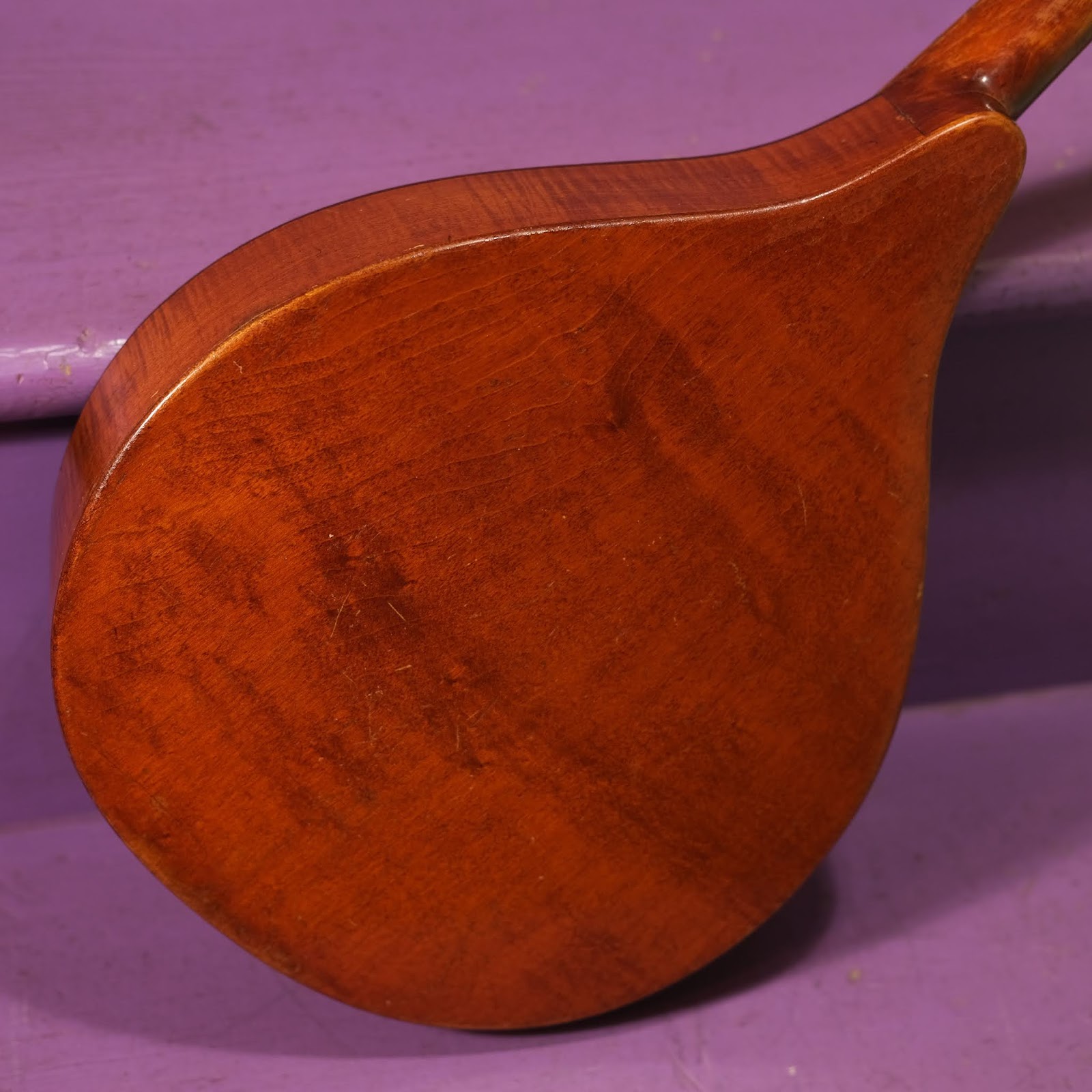 1930s German-made Windmill-Scene Flatback Mandolin