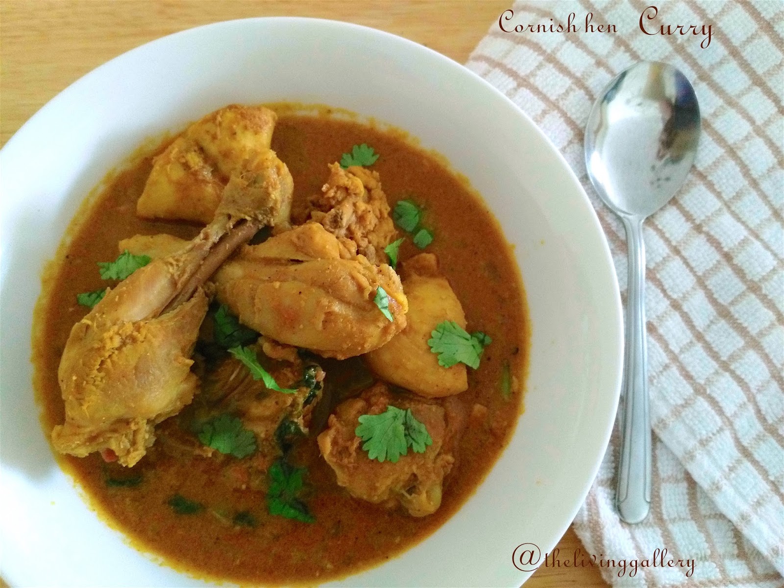 How to cook cornish hen curry