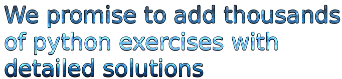 Python Exercises My Courses