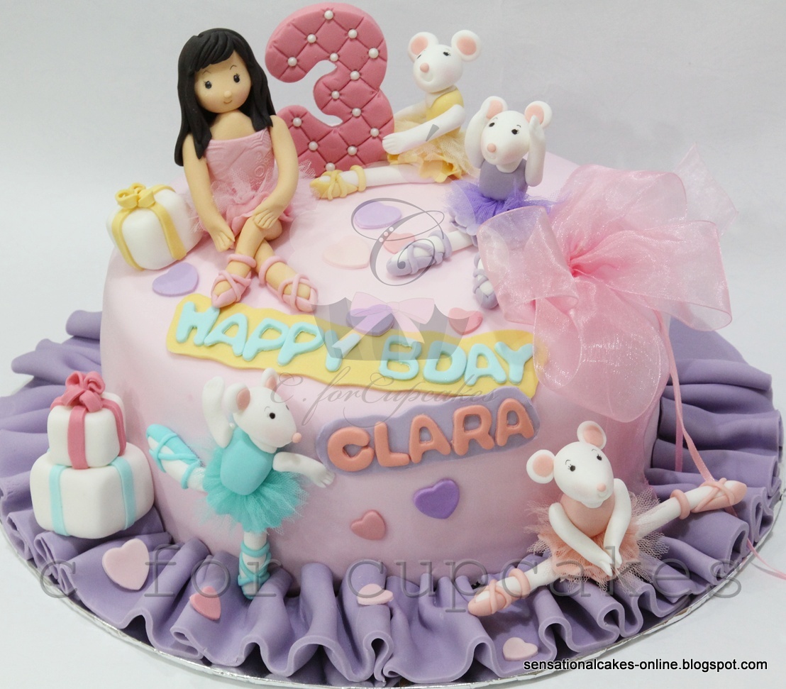 Angelina Ballerina Cake