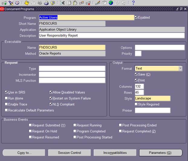 How to enable trace and generate TKPROF in concurrent program in R12.2