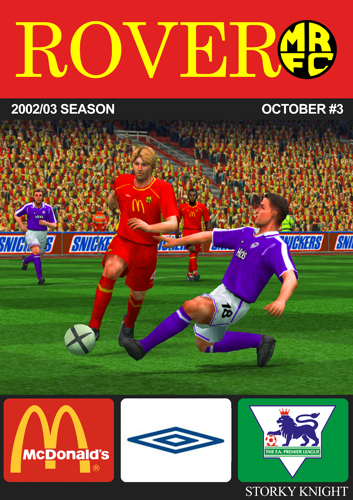 Roy of the Rovers - New Stories: Rover #3 October - The Lost Years 2002/03