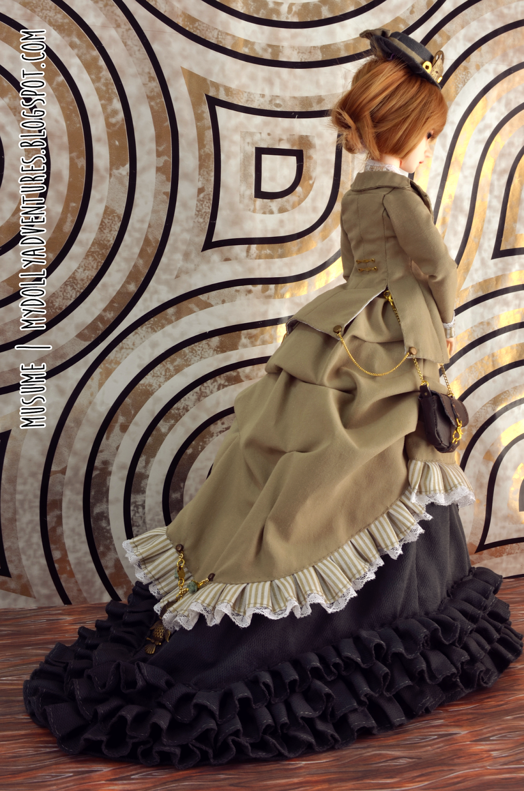 My Dolly Adventures: Late Victorian Steampunk Gown - With Video!