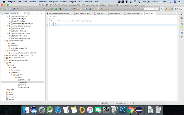 #4 Working with Spring MVC