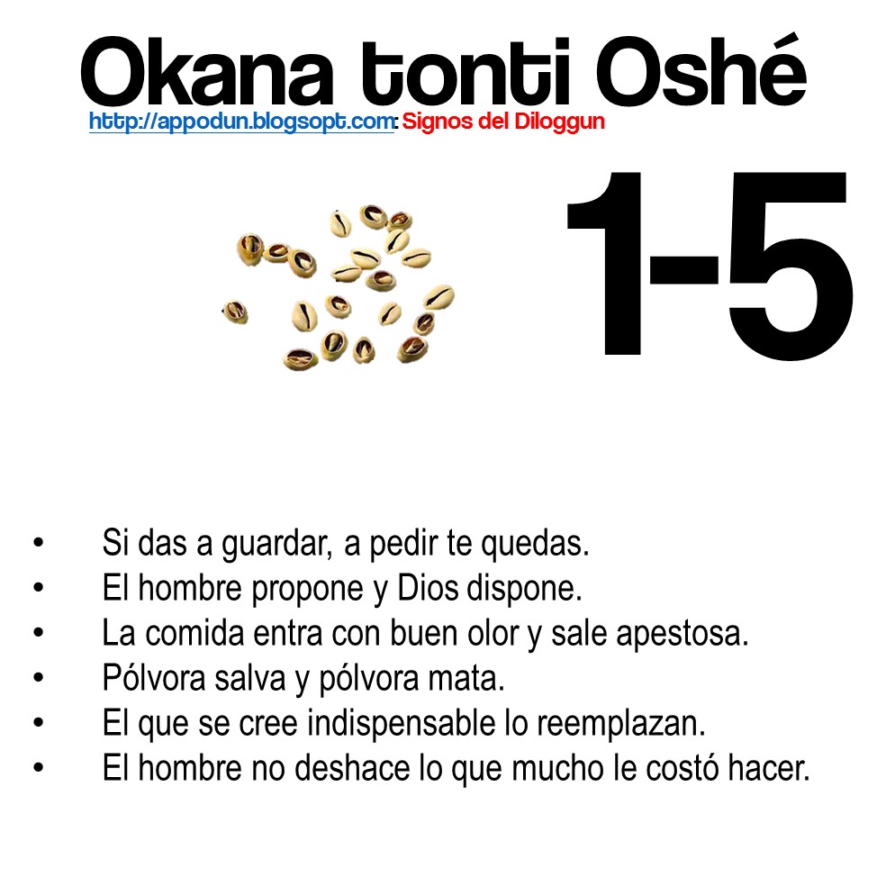 Okana Oshe (1-5)