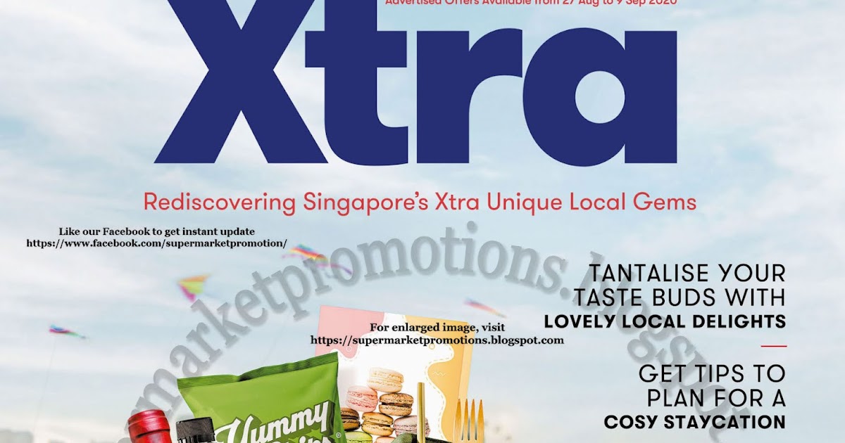NTUC FairPrice Xtra Promotion 27 August - 09 September 2020 ...