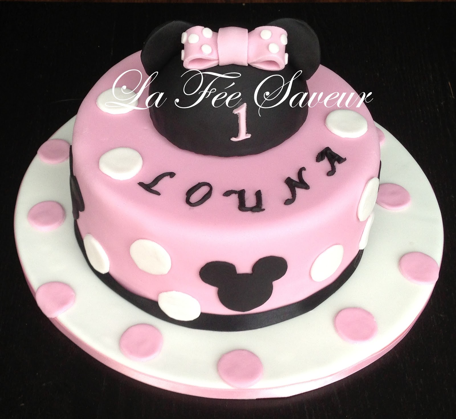 Gâteau Minnie tout doux