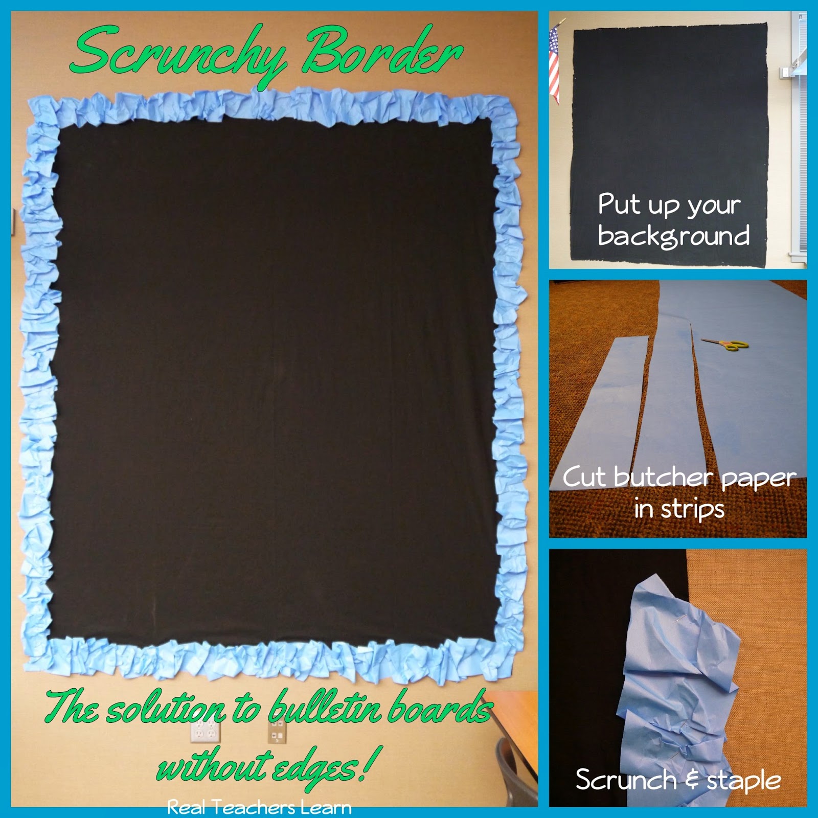Real Teachers Learn: The Scrunchy: Bulletin Board Style