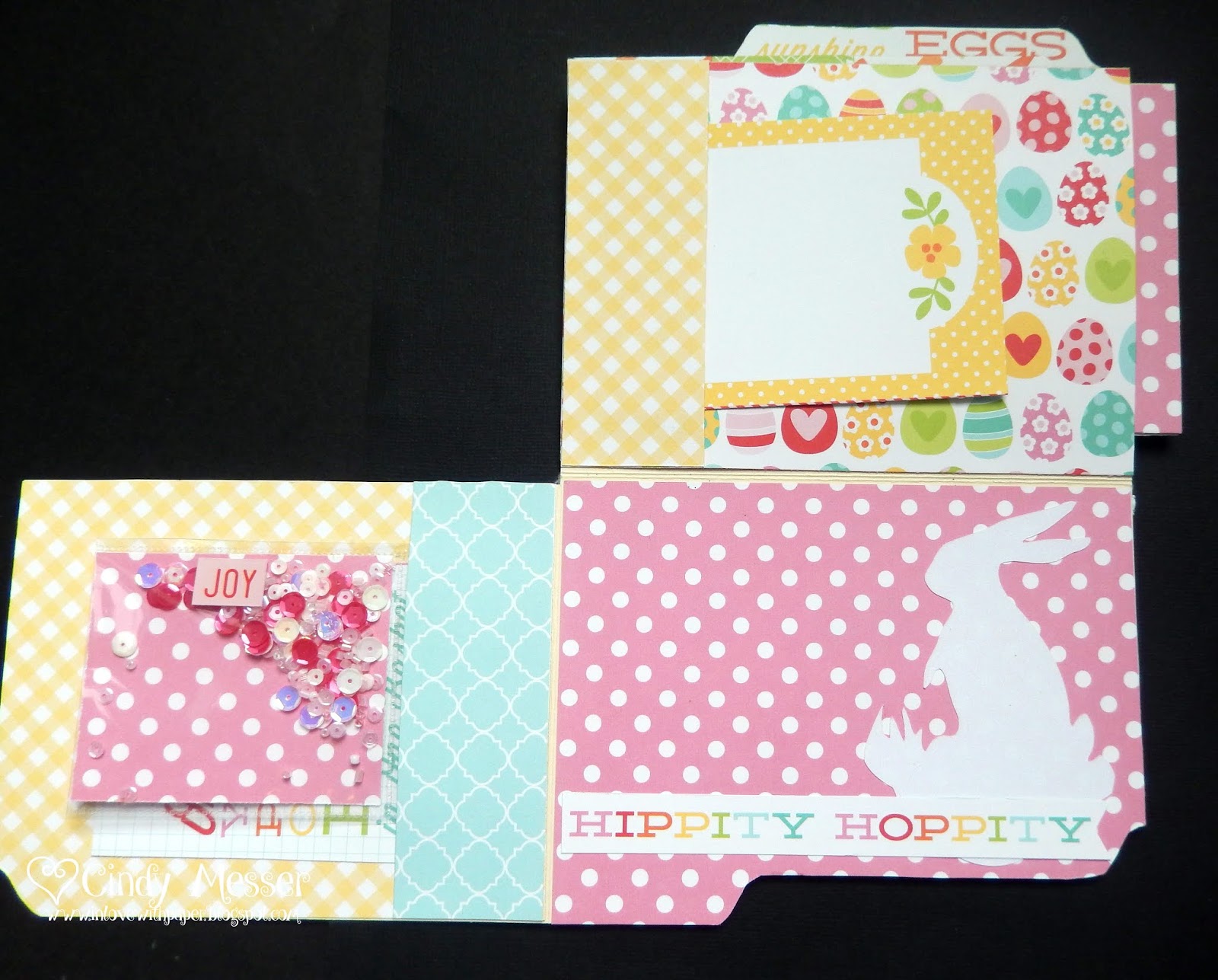 In Love with PAPER!!: Easter File Folder Flipbook