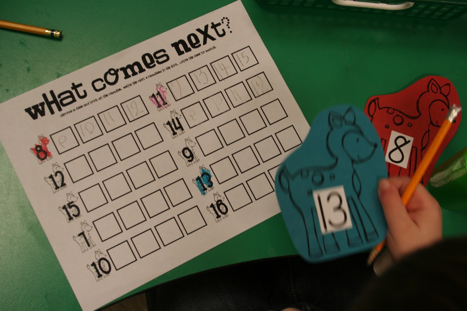 Mrs. Lee's Kindergarten: Animals in Winter Math Stations