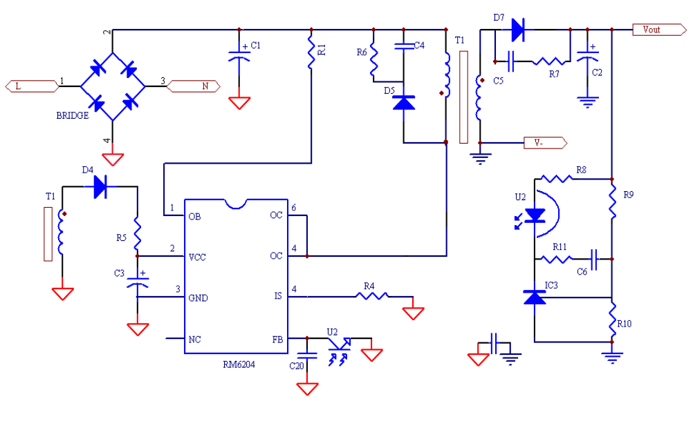 RM6204 Switching regulation smps power management IC | Engineering and ...