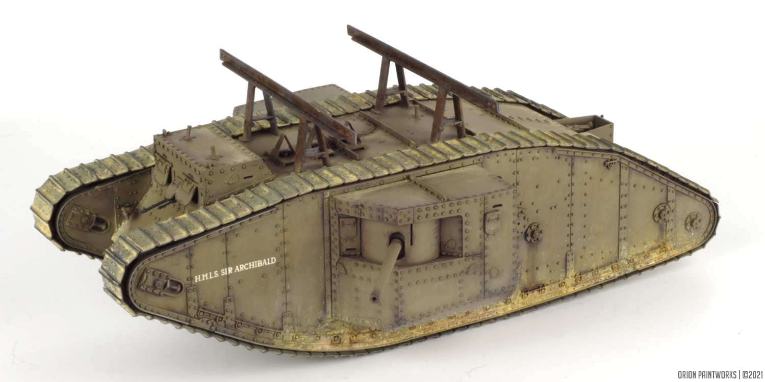 Orion Paintworks: Showcase: Mark I male tank