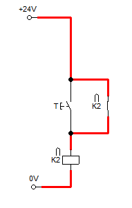 pengunci relay / Self Holding Relay - dunia teknik elektro