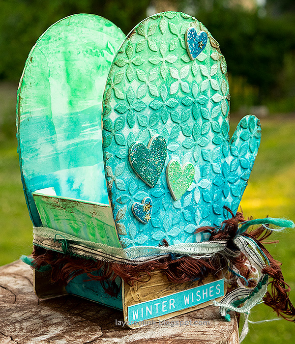 Layers of ink: Winter Mitten Tutorial