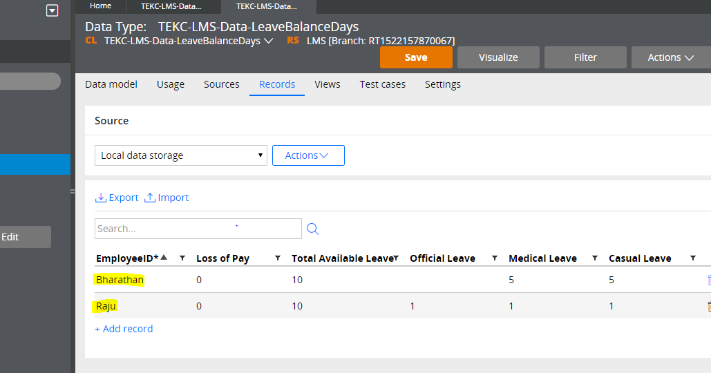 Pega Learnings: How to export from Page List to excel in pega
