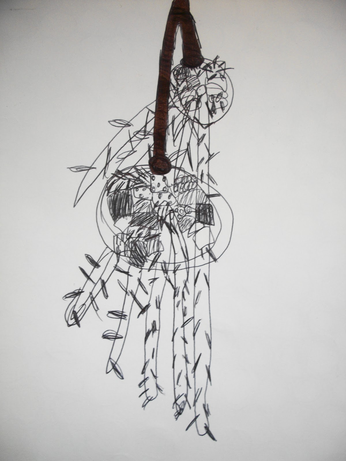 De La Salle Residency: Year 10 observational and continual line drawings.