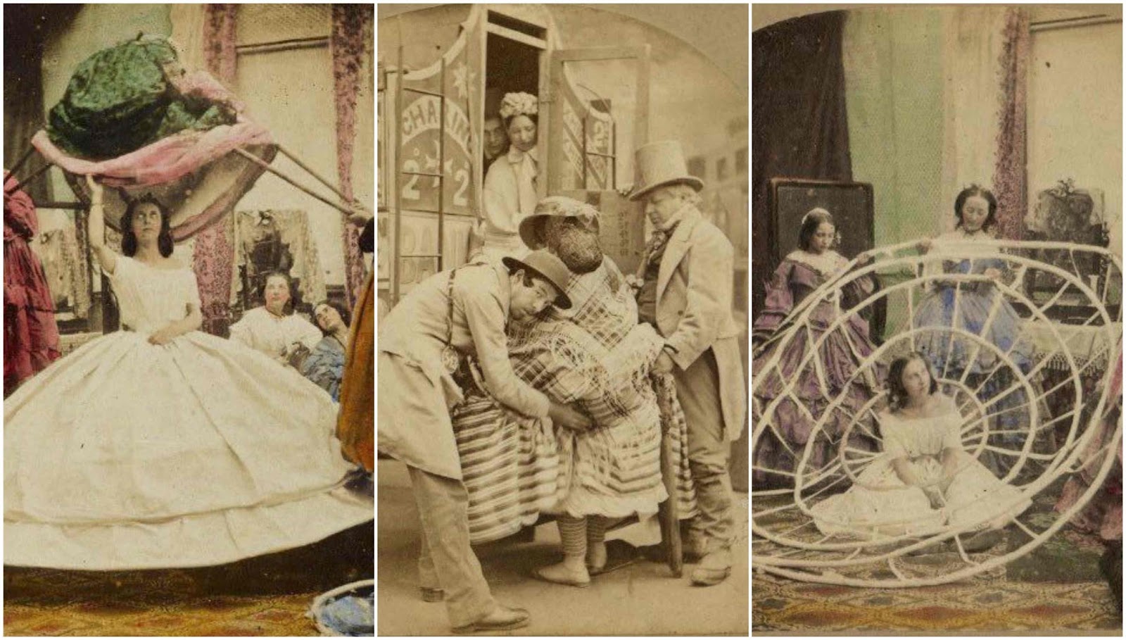 Arjunpuri in Qatar: Crinolinemania: The dangerous Victorian fashion ...