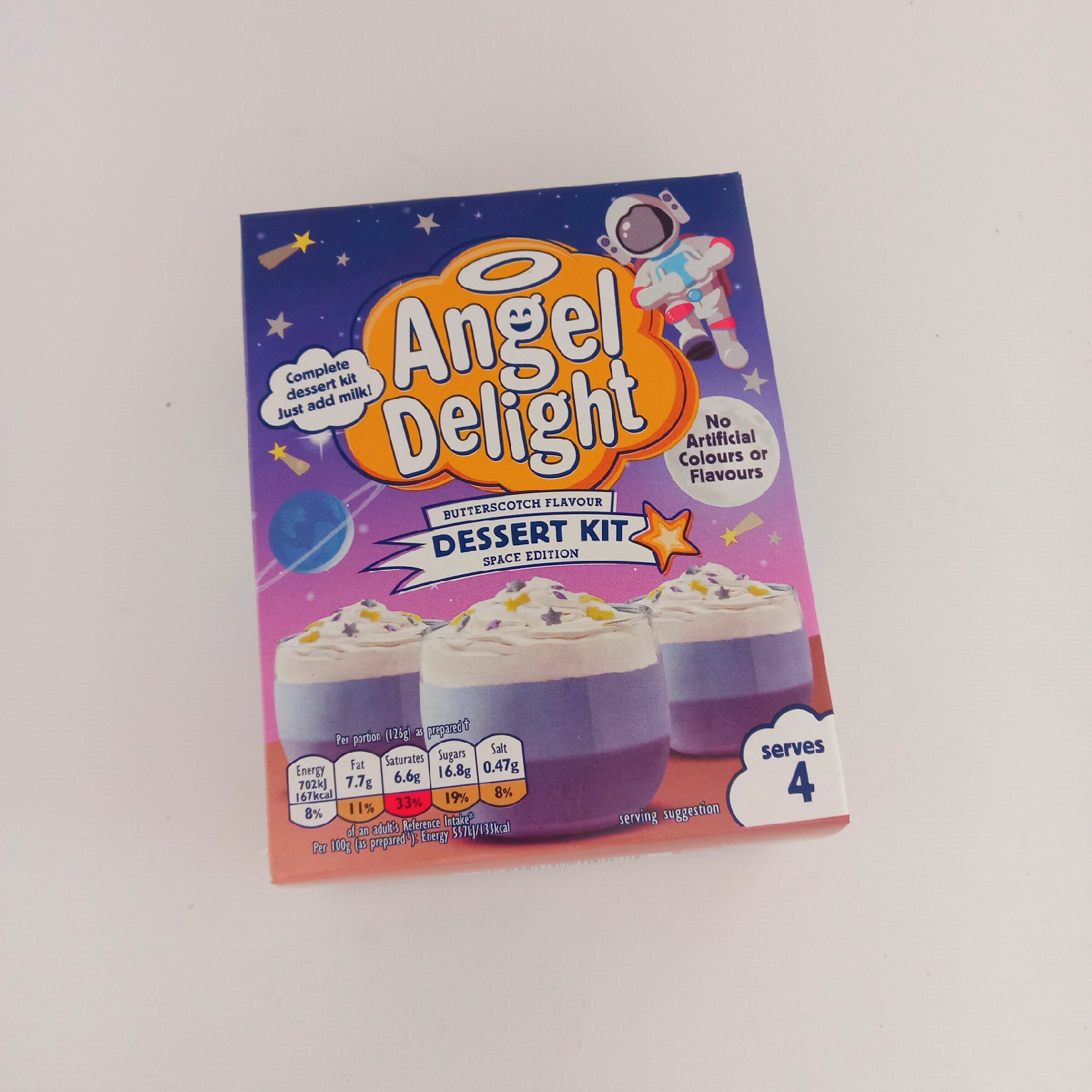 Supersupergirl's Food Reviews: Angel Delight dessert kits - space ...
