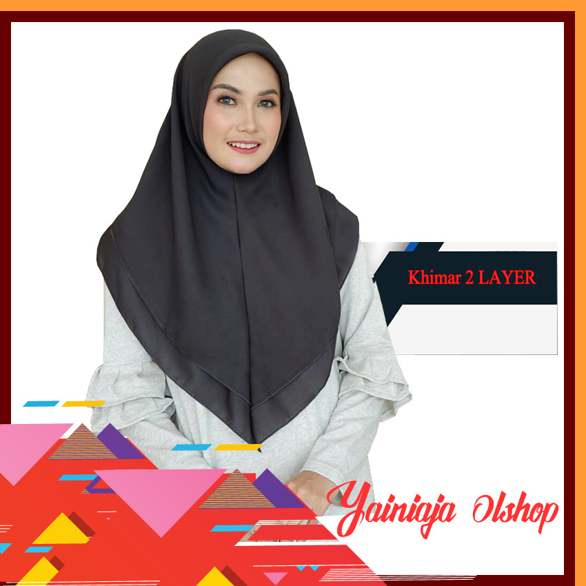 jual produk hijab 2 layer terlengkap termurah