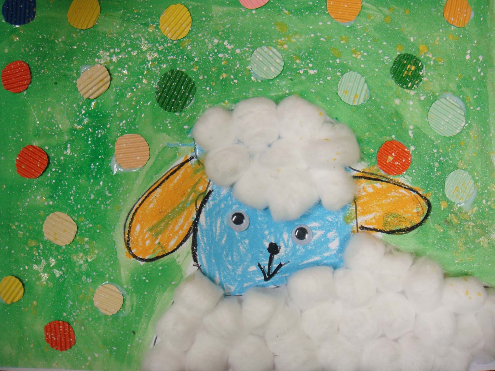 Kids' Art: Sheep 2