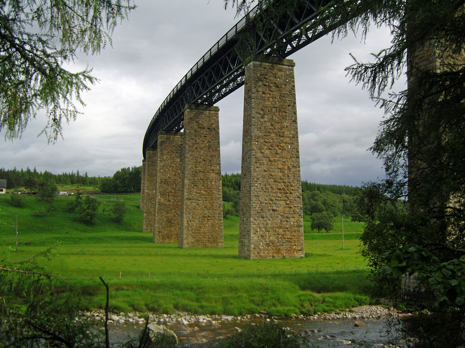 The Happy Pontist: Scottish Bridges: 28. Findhorn Viaduct, Tomatin