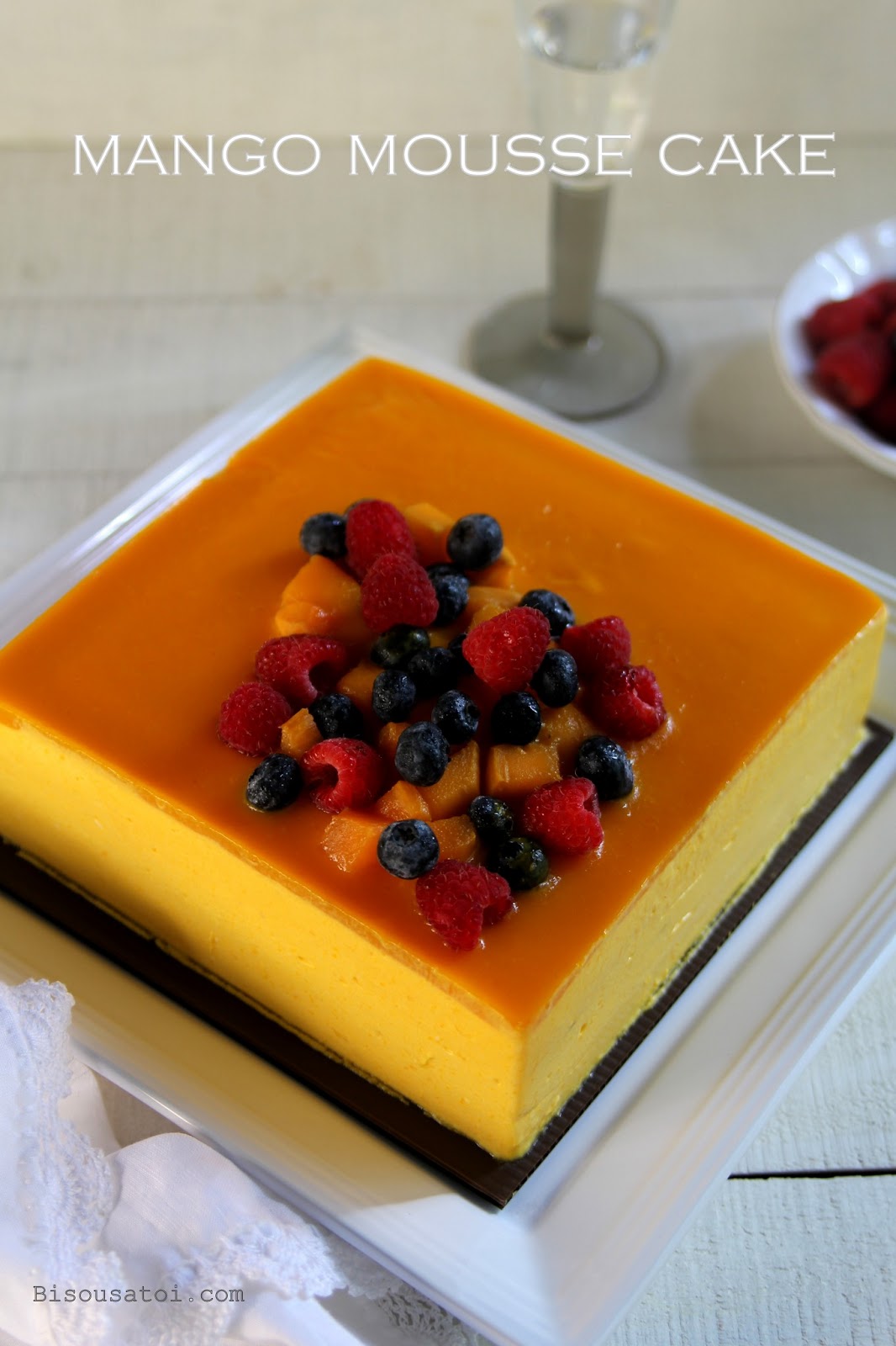Mango Mousse Cake