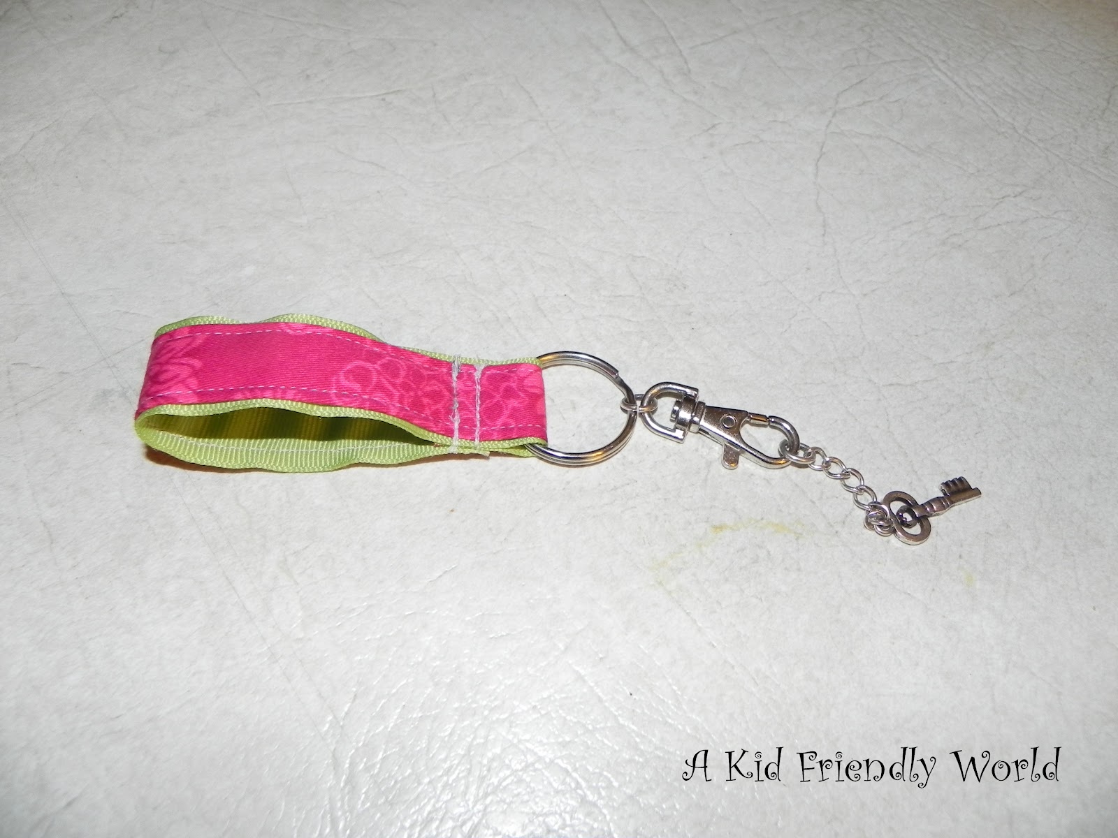 A Kid Friendly World: Key Fob Tutorial