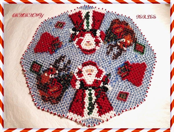 Intricate Beaded Doily Patterns by dadanyperles / The Beading Gem