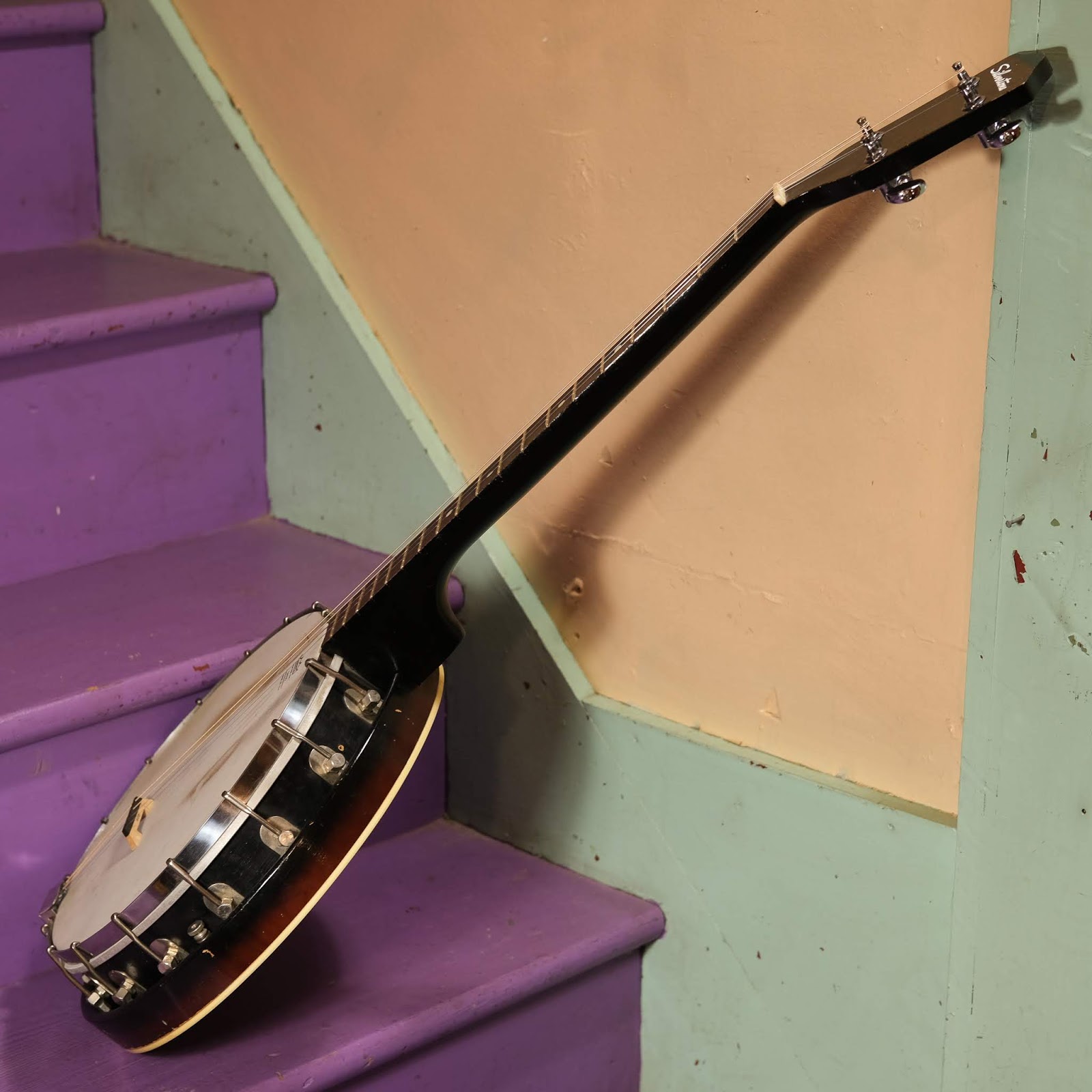 1950s Kay-made Silvertone Resonator Tenor Banjo