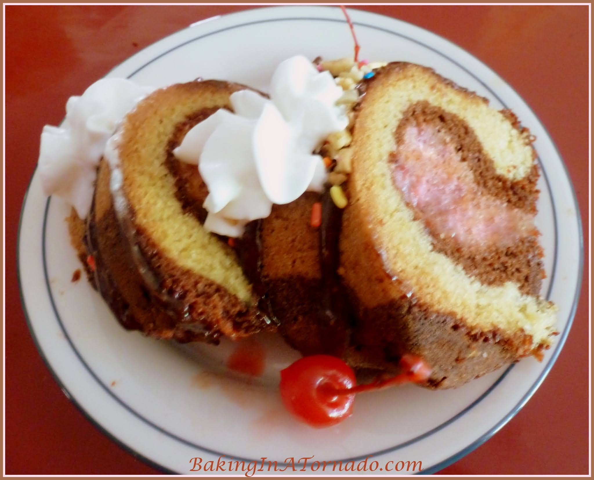 Baking in a Tornado: Blog With Friends: Summer Sundae Cake