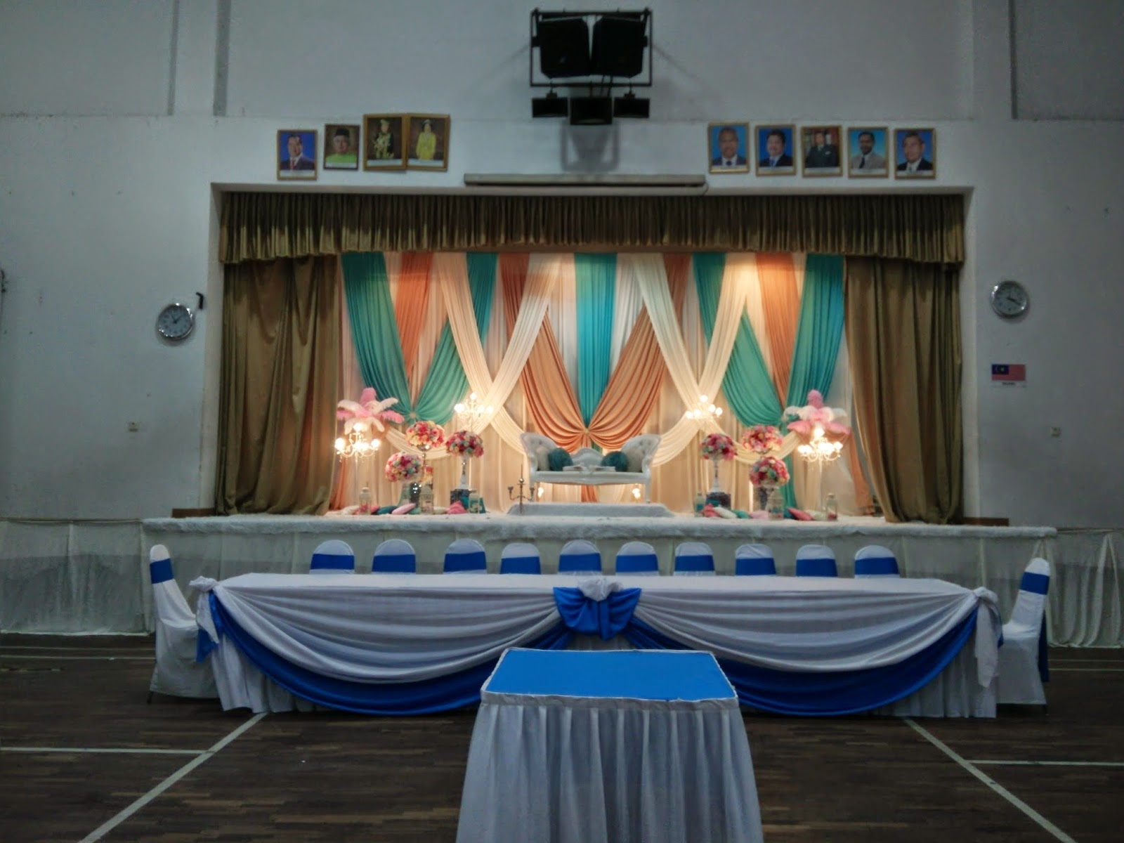 D ShaYaNa CreAtion GallerY: Pelamin Dewan Tirai Izzah 7/9/14-Dewan ...