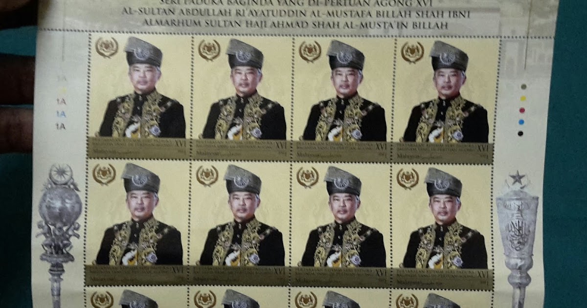 Badai Mencak Kelambit Biru: Setem keluaran khas pertabalan YDP Agong