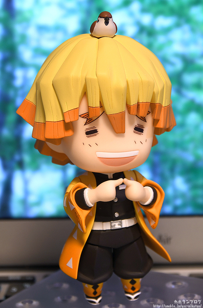 Preview de la Nendoroid de Zenitsu Agatsuma de Kimetsu no Yaiba por ...