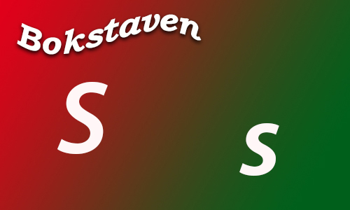 Bokstaven S – Björns webbsida